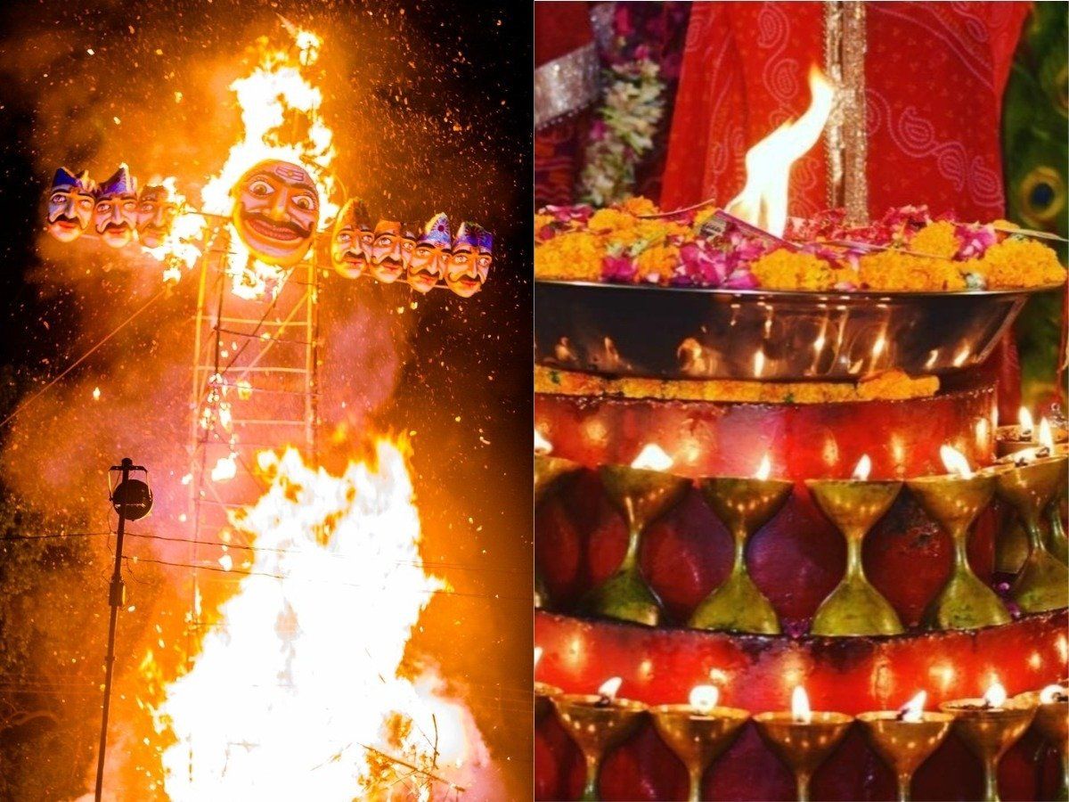 Happy Dussehra 2019 ravan Puja Vidhi signifance puja ka tarika, दशहरे ...